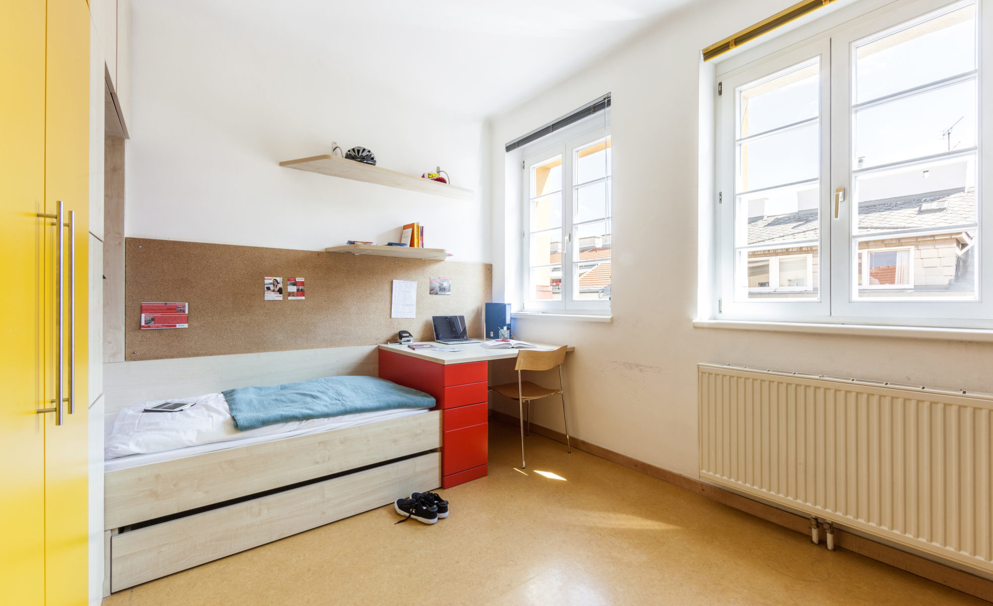 Modern dormitory with fitness and club room in 1090 vienna